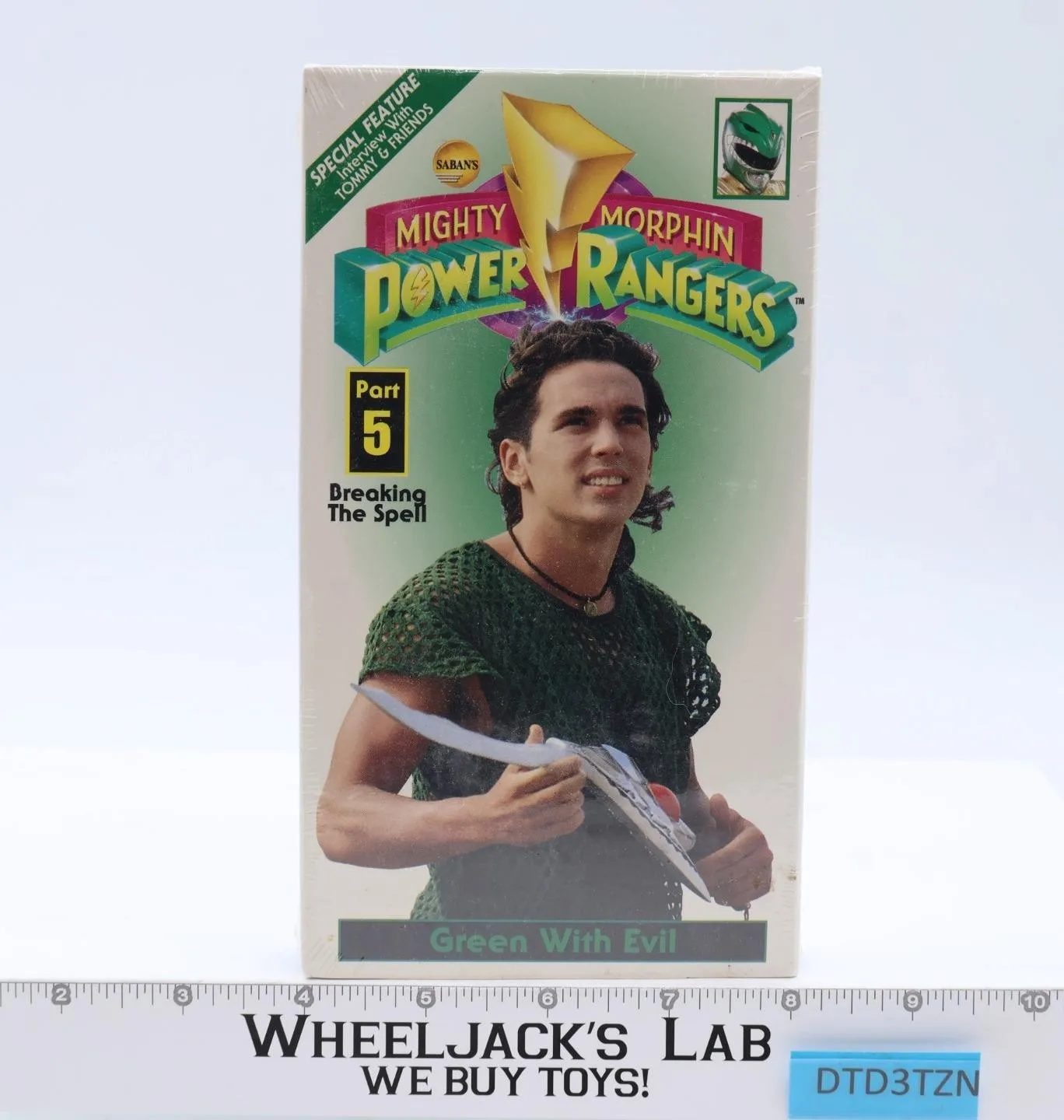 Power Rangers Green with Evil Part 5 Breaking the Spell 1994 VHS Tape ...