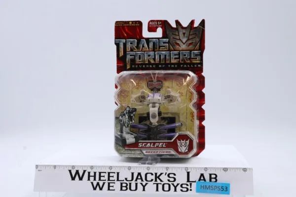 Scalpel Transformers Revenge of the Fallen 2008 Hasbro Action Figure NEW SEALED - Wheeljack's Lab