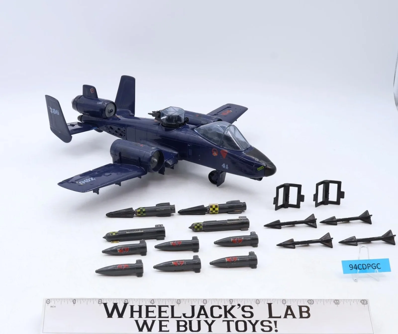 Cobra Rattler GI Joe 1984 Hasbro Vintage Action Figure Vehicle ...