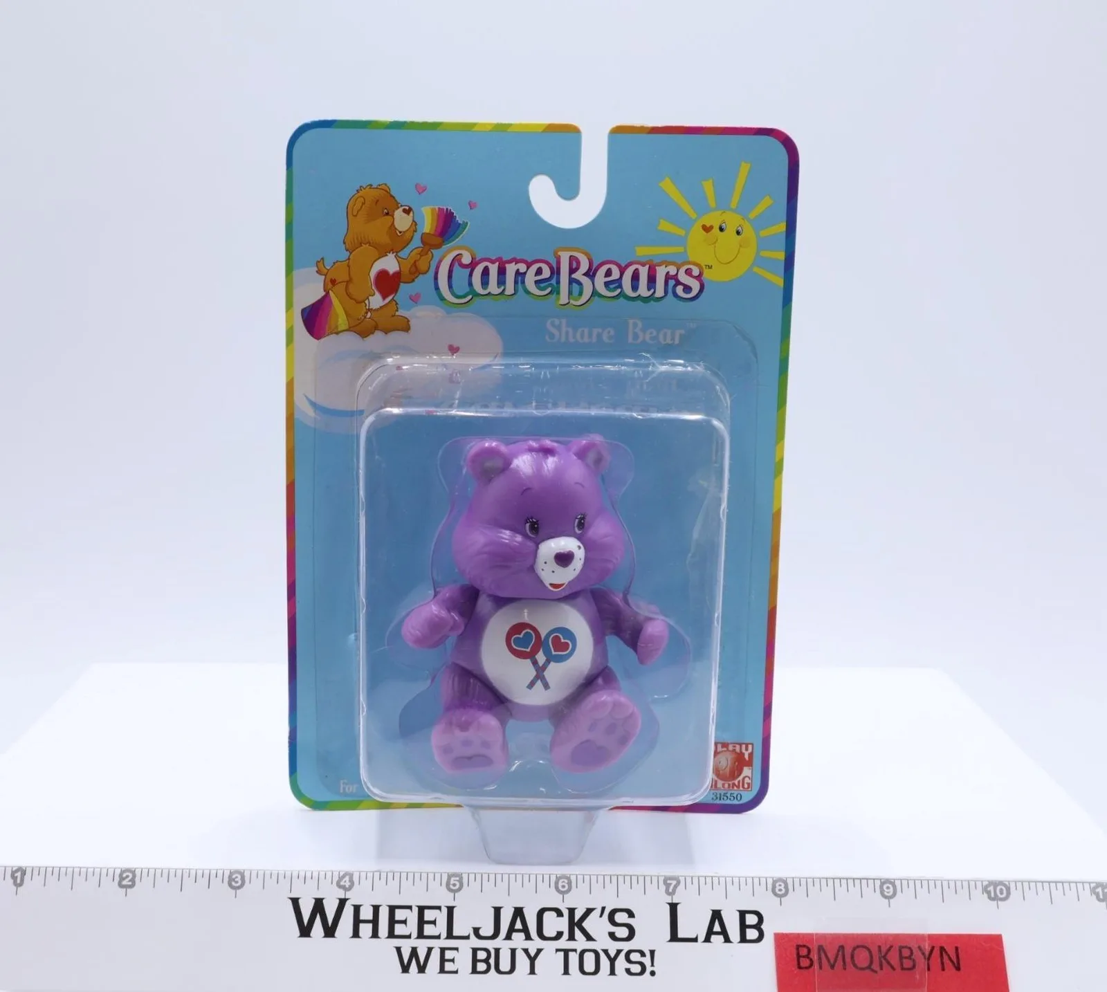 Share Bear Care Bears 2003 Play Along 3.5" Posable Figure NEW MIB - Wheeljack's Lab
