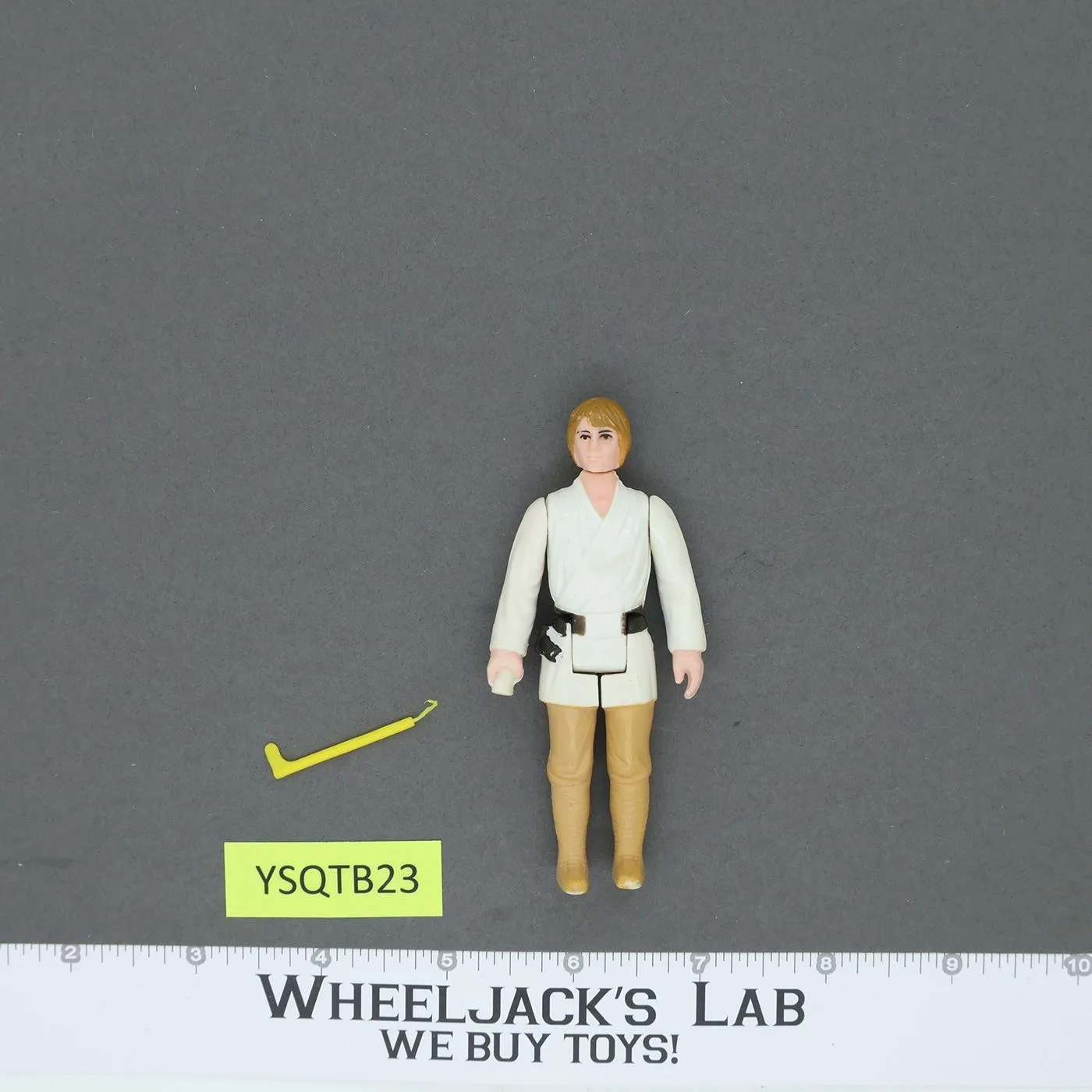 Luke Skywalker Farmboy DARK BROWN HAIR 100% Complete Star Wars 1977 ...