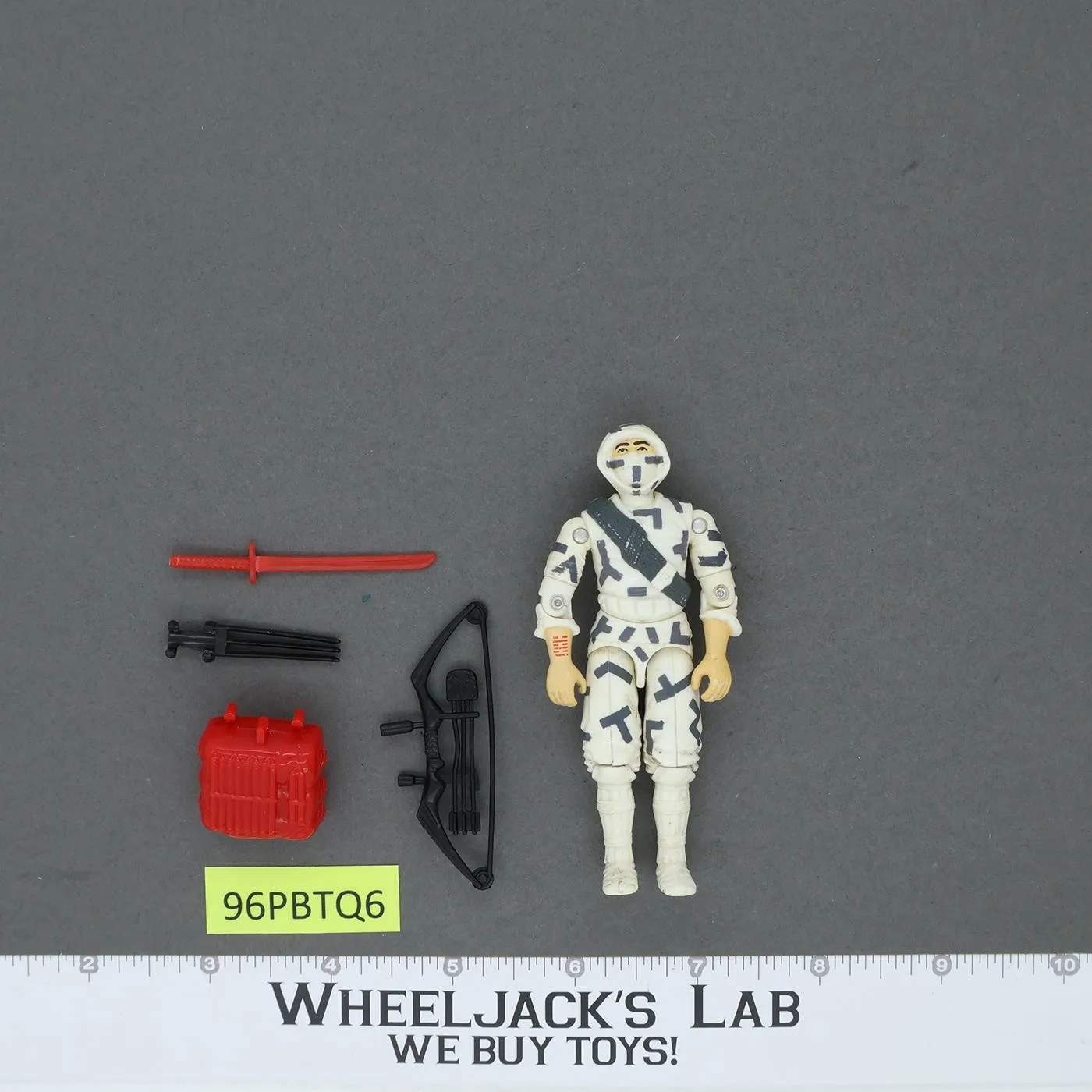 Storm Shadow V2 100% Complete G.I. Joe 1988 Hasbro Vintage Action ...