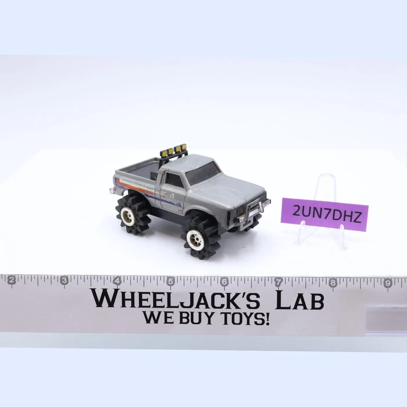 Datsun Lil Hustler Gray Pick-up 4x4 Stomper Truck Schaper Rough Rider 1980 WORKS - Wheeljack's Lab