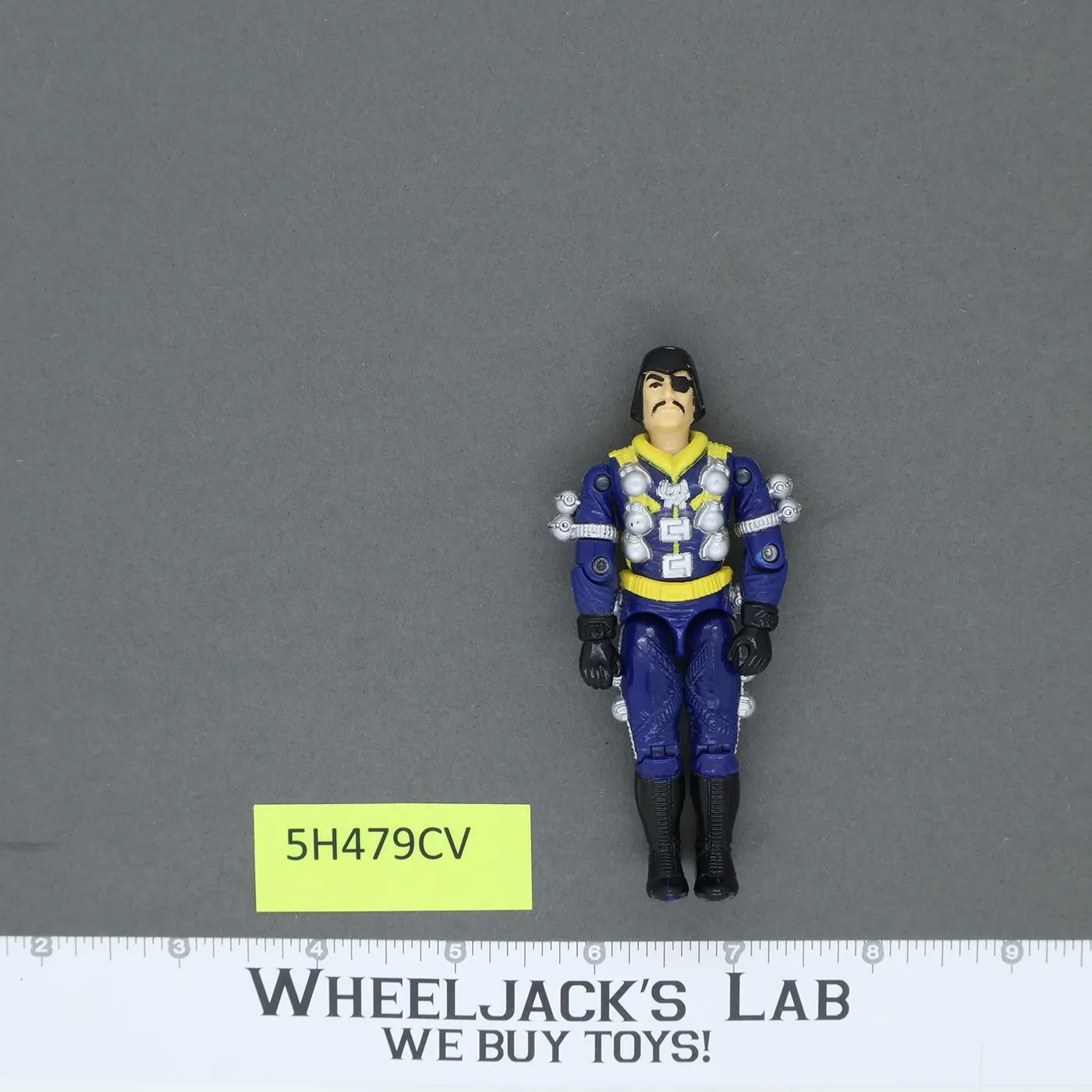 Major Bludd V2 G.I. Joe 1991 Hasbro Vintage Action Figure - Wheeljack's Lab