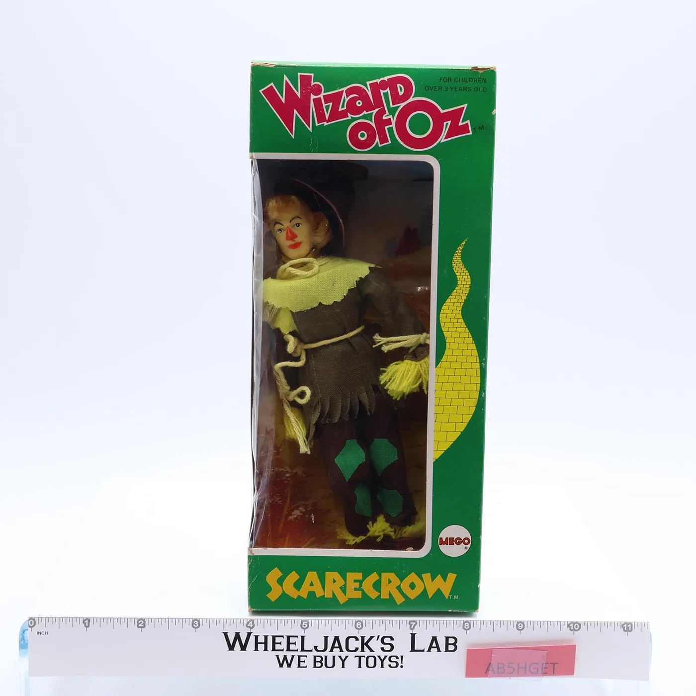 Scarecrow 100% Complete Wizard of Oz 1974 Mego Vintage 8" Action Figure ...