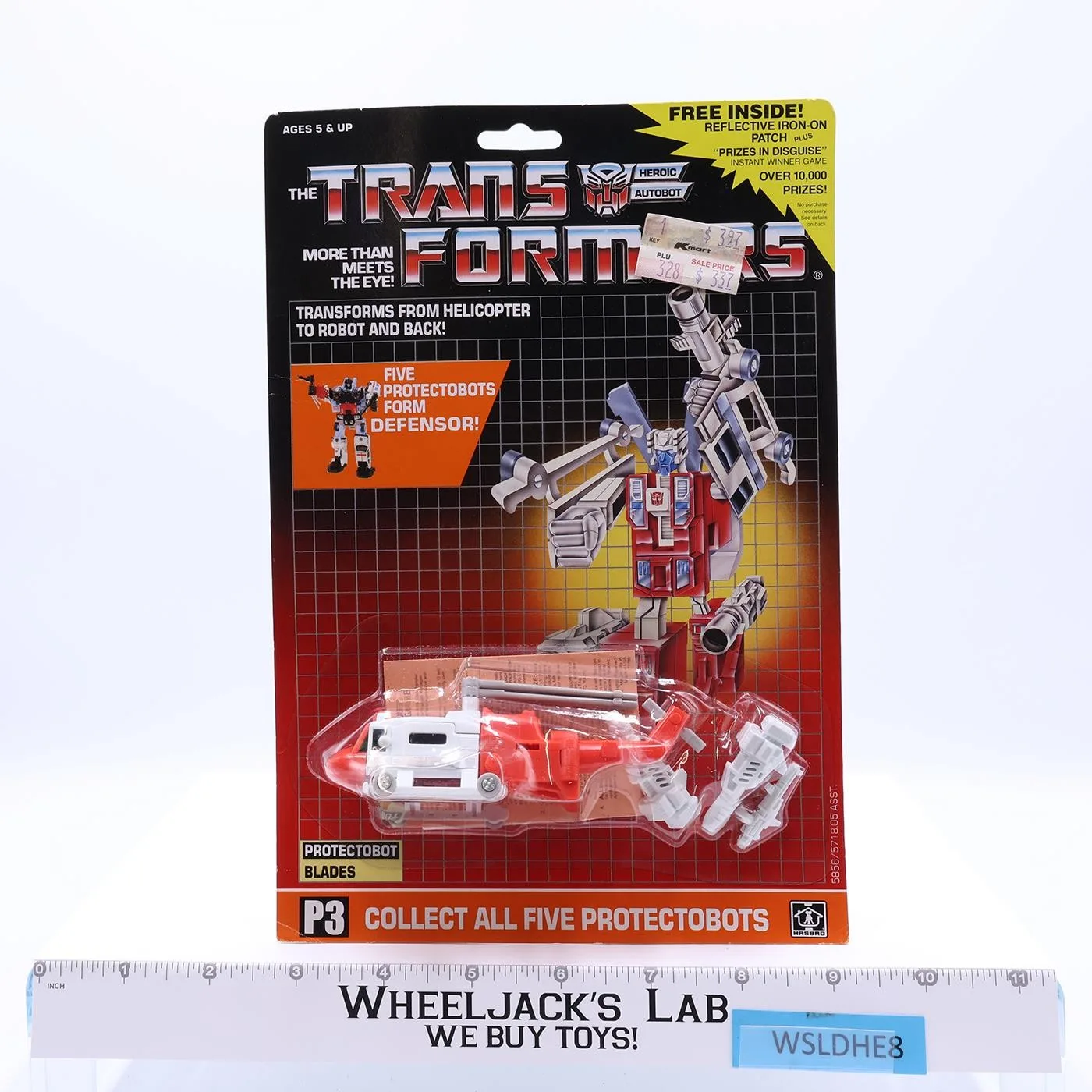 Blades Protectobot G1 TRANSFORMERS 1986 Vintage Action Figure MOSC ...