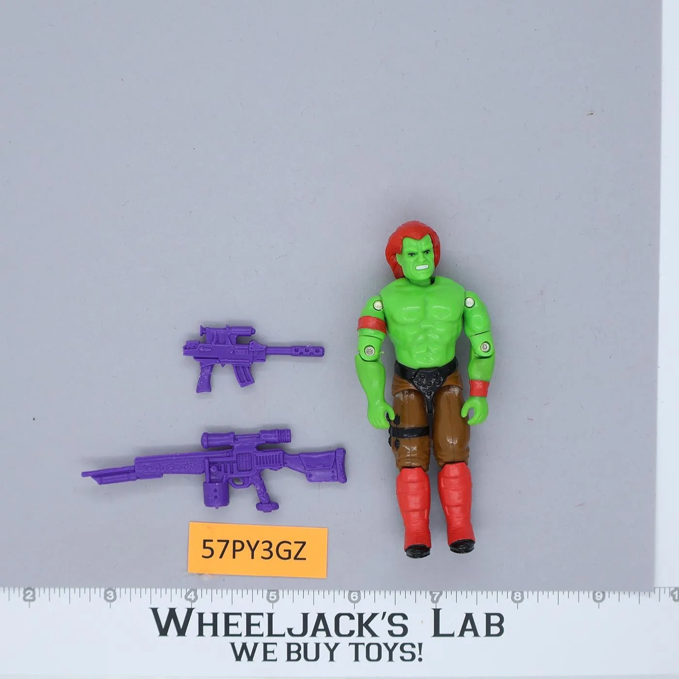 Blanka V1 G.I. Joe 1993 Hasbro Vintage Action Figure - Wheeljack's Lab