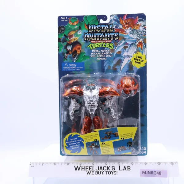 Metal Mutant Michaelangelo Beetle Spirit Armor Turtles TMNT 1995 ...