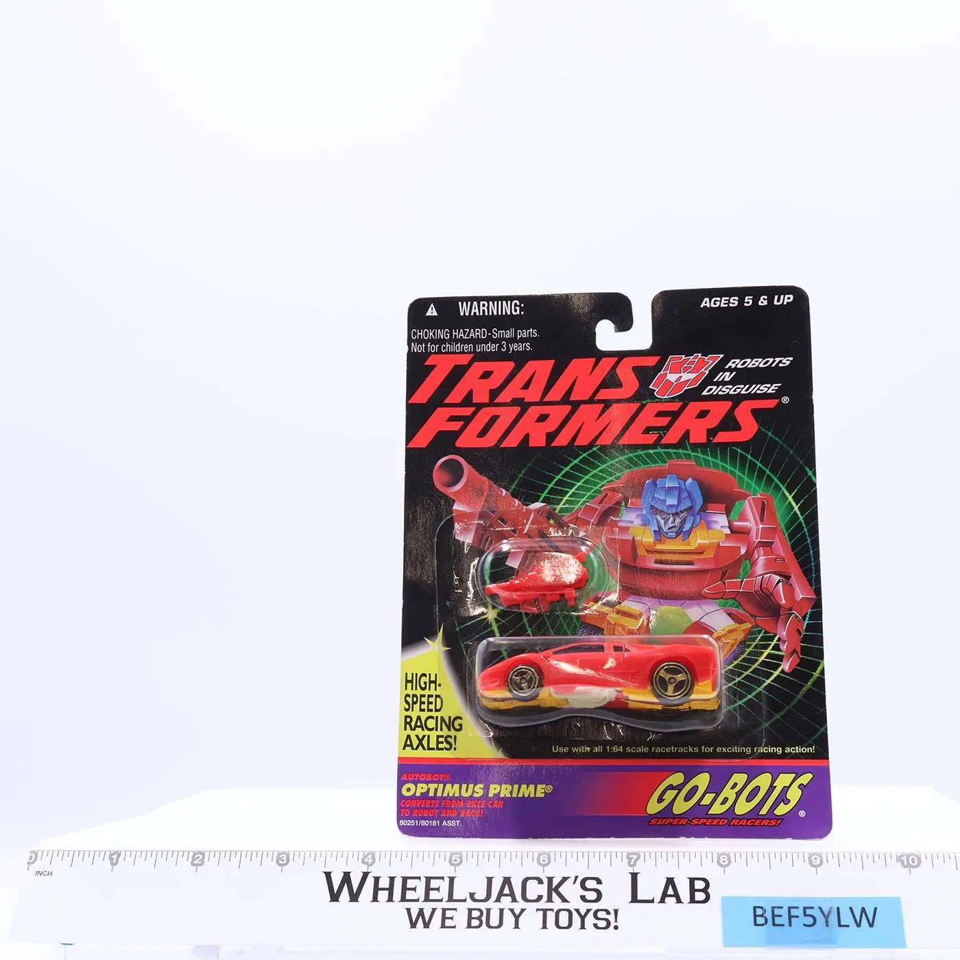 Optimus Prime G2 Transformers Go-Bots 1994 Hasbro Action Figure NEW ...