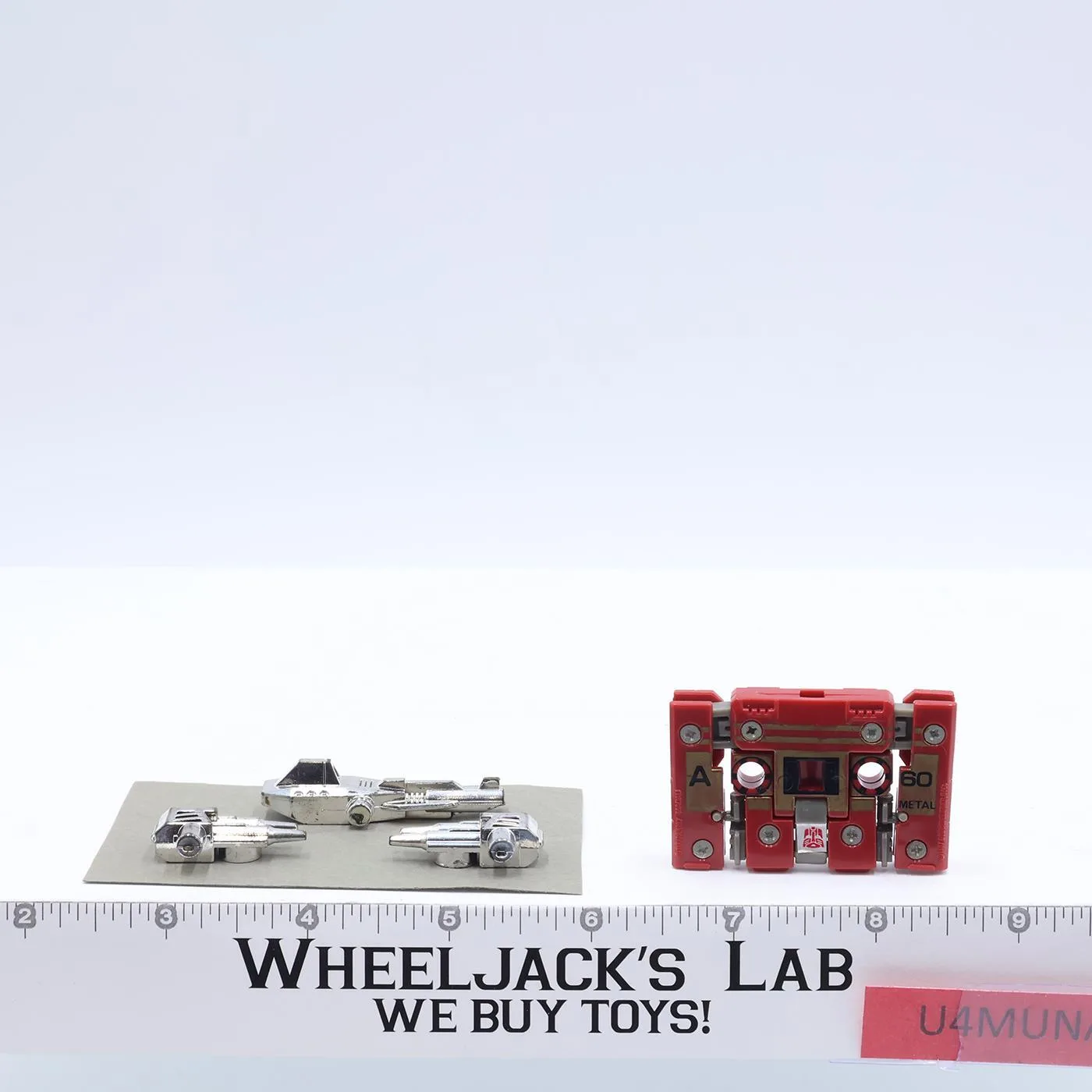 Grandslam Cassette 100% Complete 1988 Vintage G1 Transformers Action ...