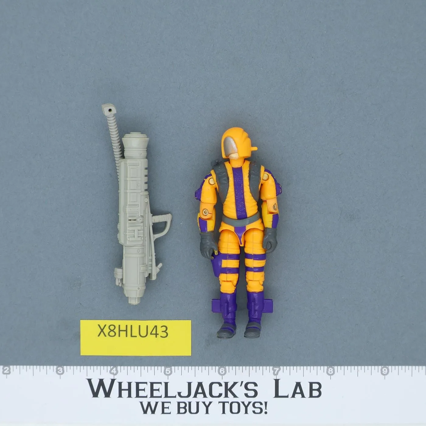 H.E.A.T. Viper V1 G.I. Joe 1989 Hasbro Vintage Action Figure - Wheeljack's Lab