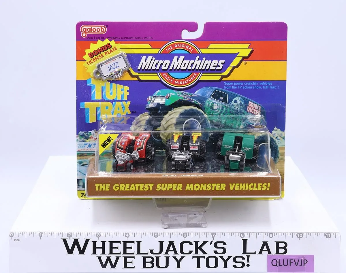 7414 Tuff Trax Collection #4 Super Monster Vehicles Micro Machines ...