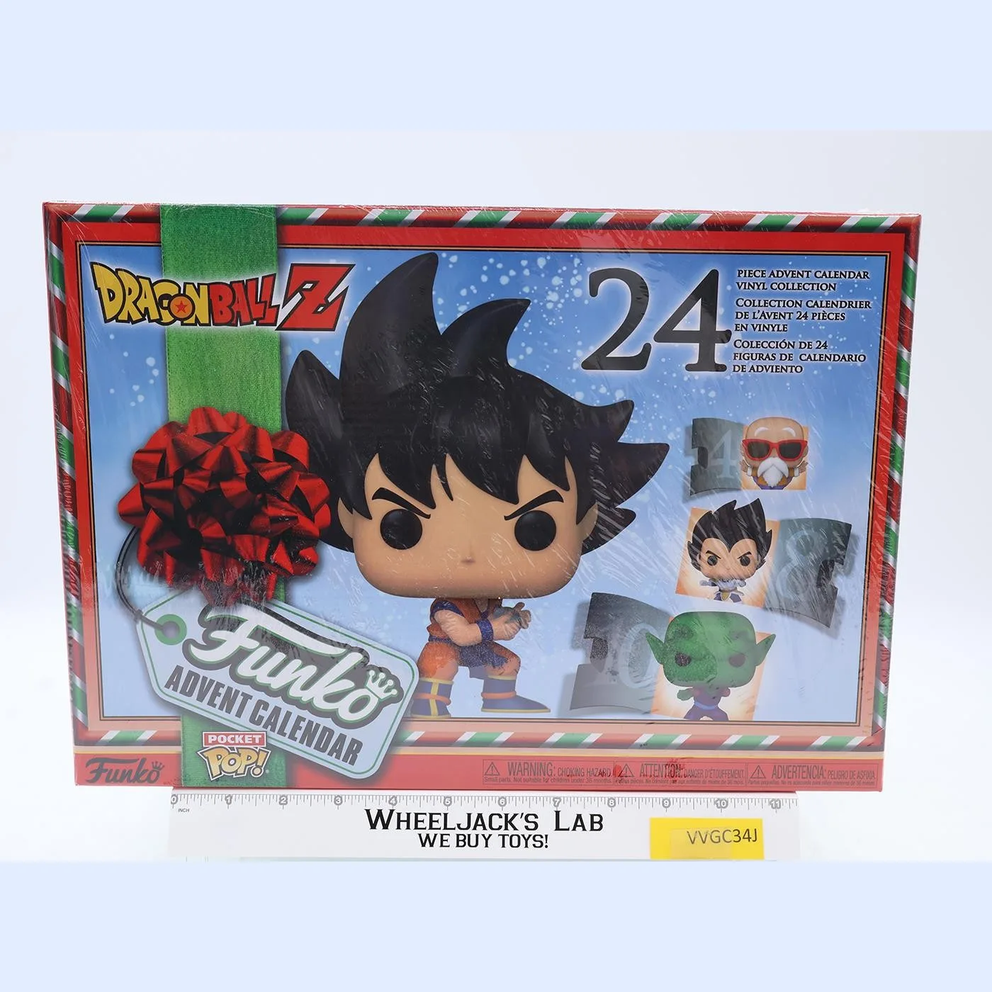 Dragon Ball Z Funko Advent Calendar 24 Piece Vinyl Pocket Pop! MISB 2020 NEW - Wheeljack's Lab