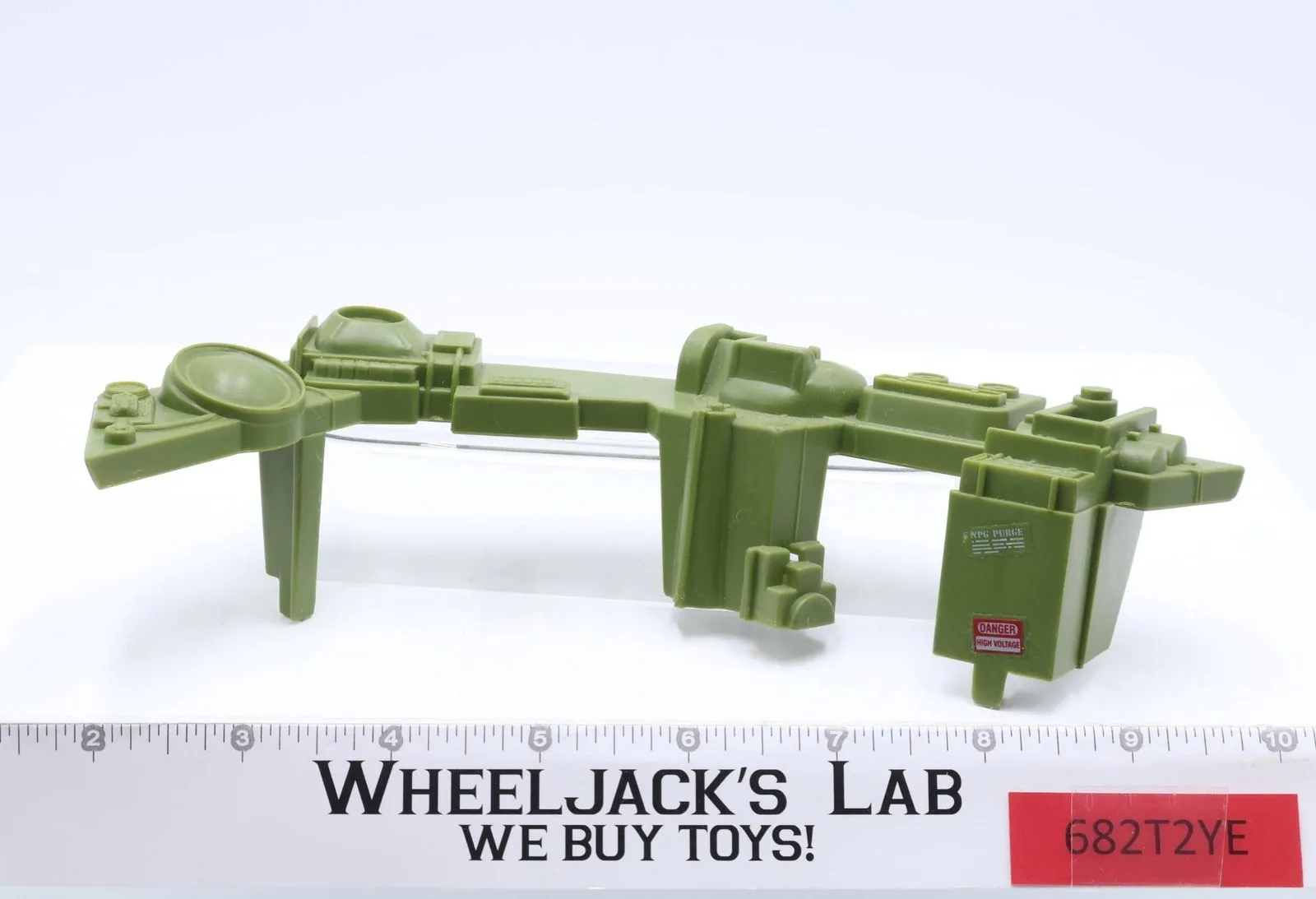 USS Flagg Aircraft Main Console Computer NO REPRO 1985 GI Joe Vintage ...