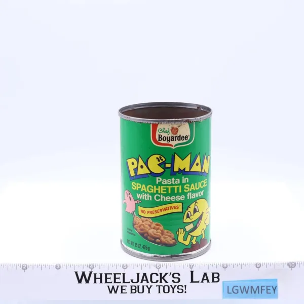 Pac-Man Pasta in Spaghetti Sauce W/ Cheese Flavor 1984 Chef Boyardee ...