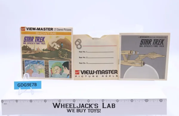 Mr. Spock's Time Trek Complete Star Trek View-Master 1974 GAF Vintage ...
