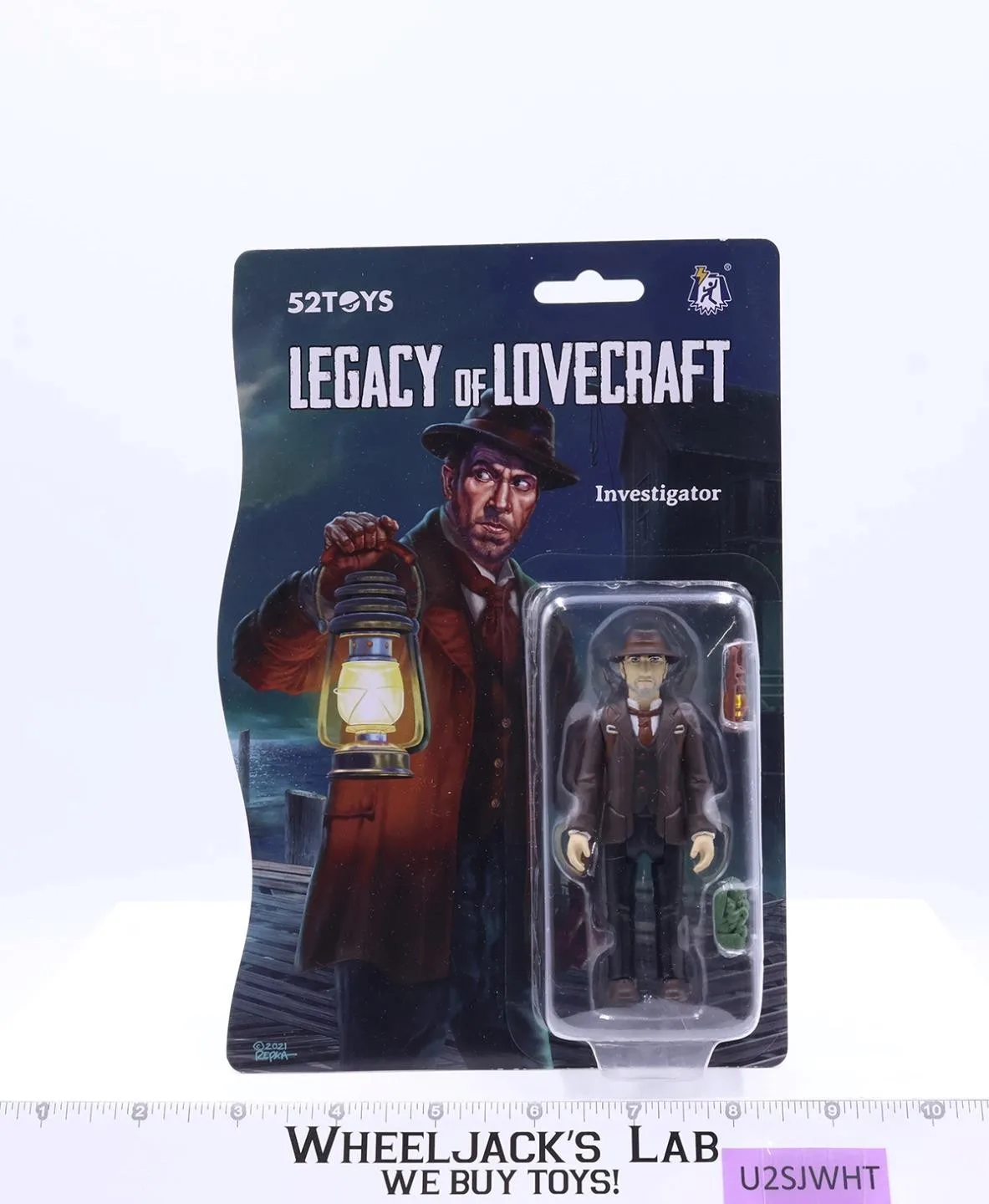 Investigator Legacy of Lovecraft 52Toys 3.75" Action Figure NEW SEALED ...