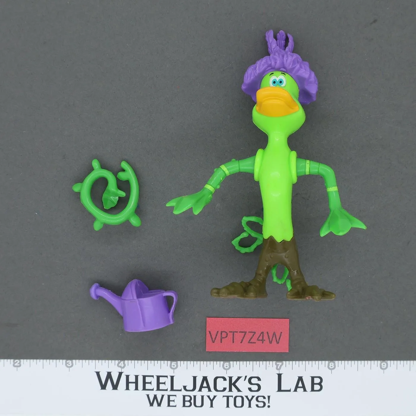 Disney Darkwing Duck Bushroot WORKS 100% Complete Playmates 1991 Action ...