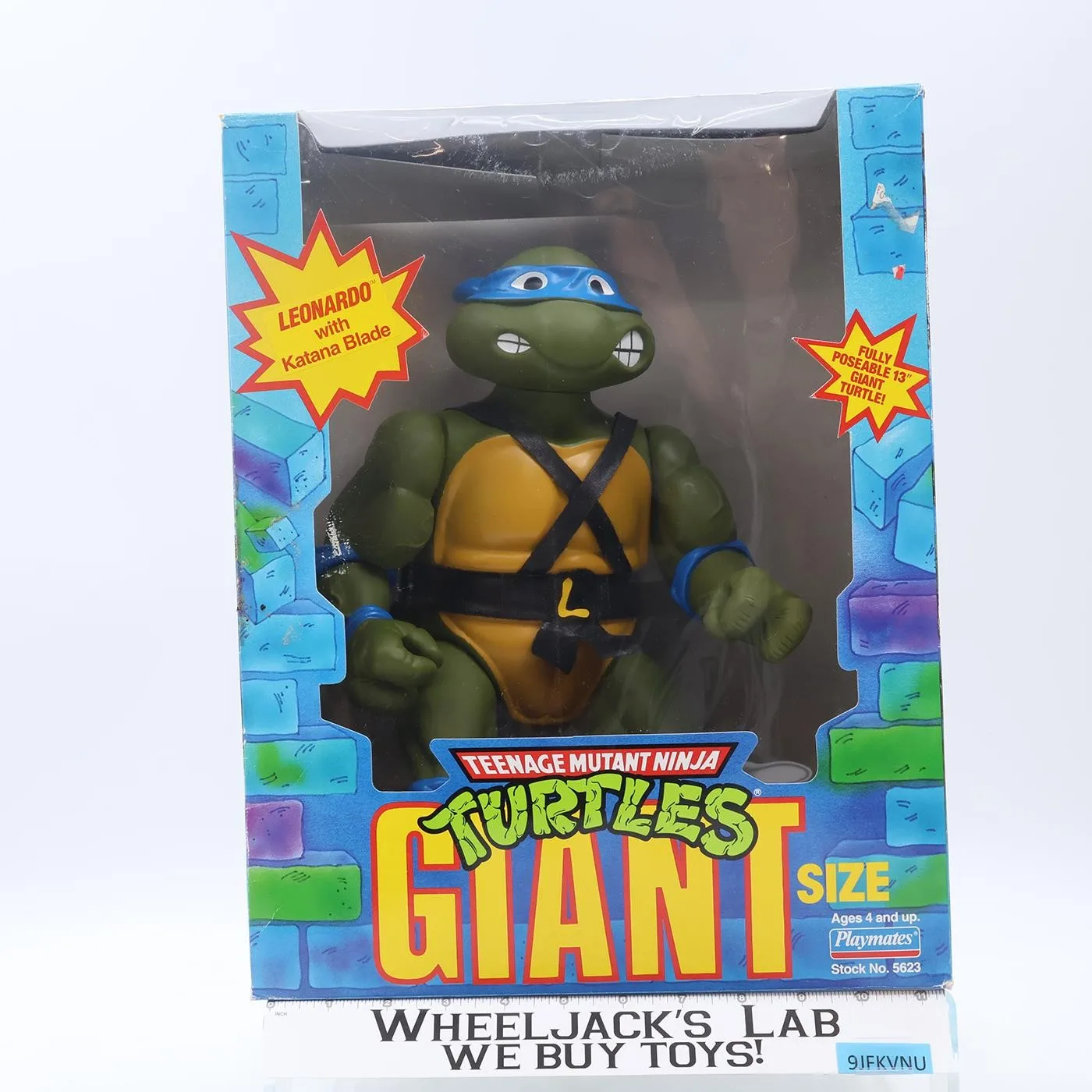 Giant Leonardo Complete Teenage Mutant Ninja Turtles TMNT 1989 ...