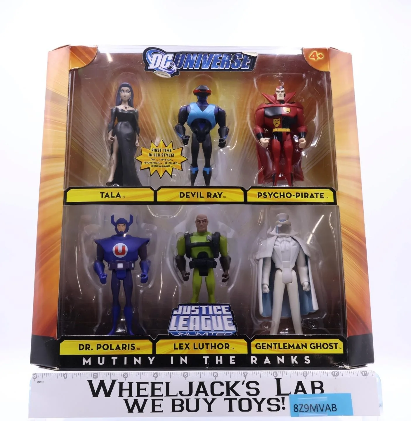 Mutiny In The Ranks DC Justice League Unlimited 2009 Mattel NEW SEALED ...