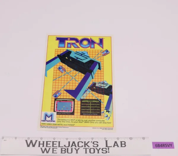 Mattel Electronics LOT of 5, 1983-1984 Atari 2600 Video Games Print Ads ...