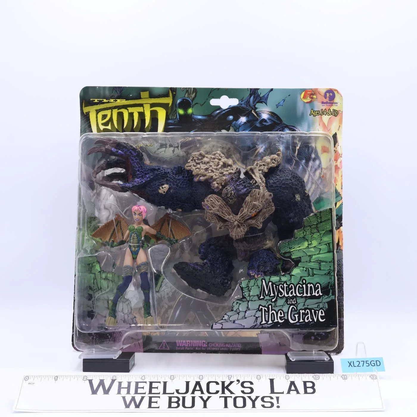 Mystacina & The Grave The Tenth Series 1 1999 ReSaurus Action Figures ...