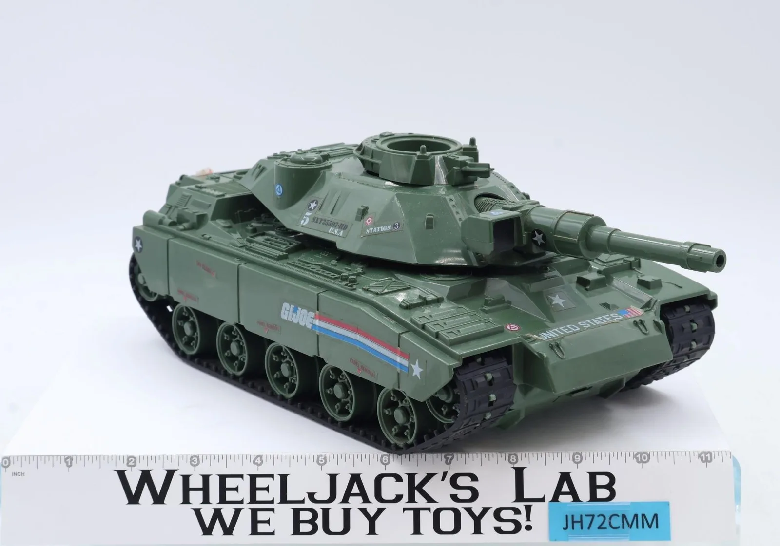 MOBAT Motorized Battle Tank G.I. Joe Hasbro 1982 Vintage Action Figure ...