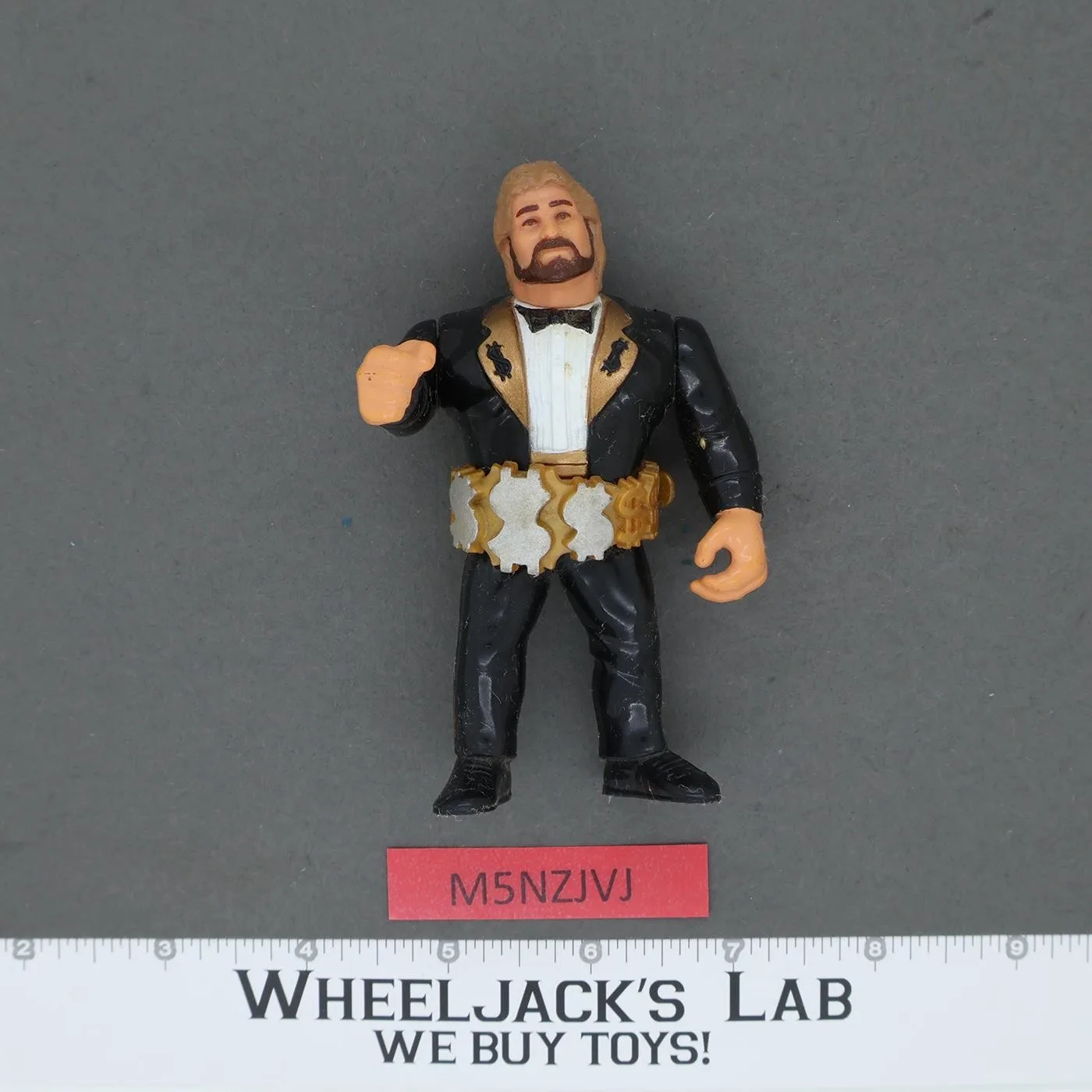 Million Dollar Man Ted DiBiase 100% Complete WWF WWE Hasbro Wrestling ...