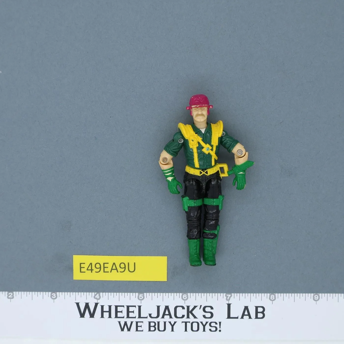 Skymate V1 G.I. Joe 1991 Hasbro Vintage Action Figure - Wheeljack's Lab