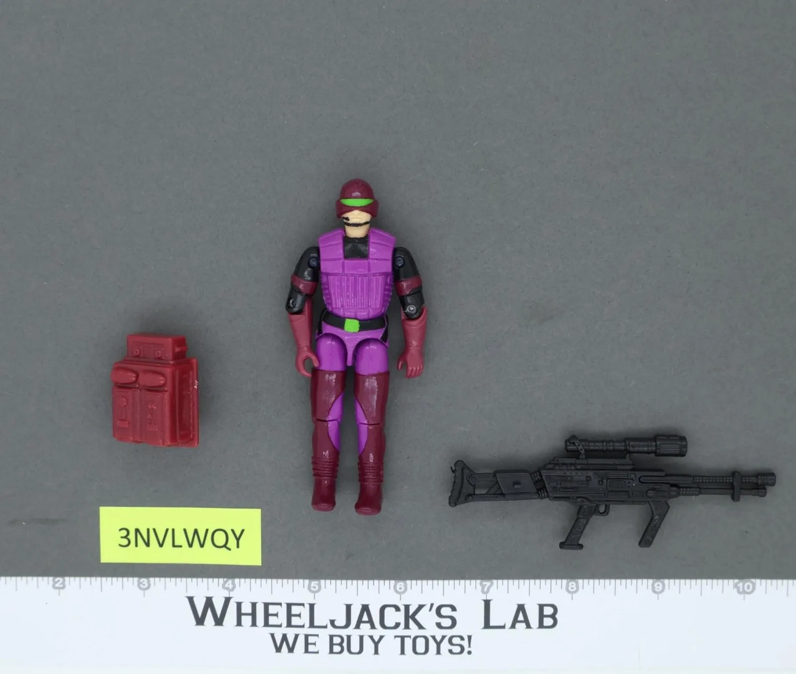 S.A.W.-Viper V1 G.I. Joe 1990 Hasbro Vintage Action Figure - Wheeljack's Lab