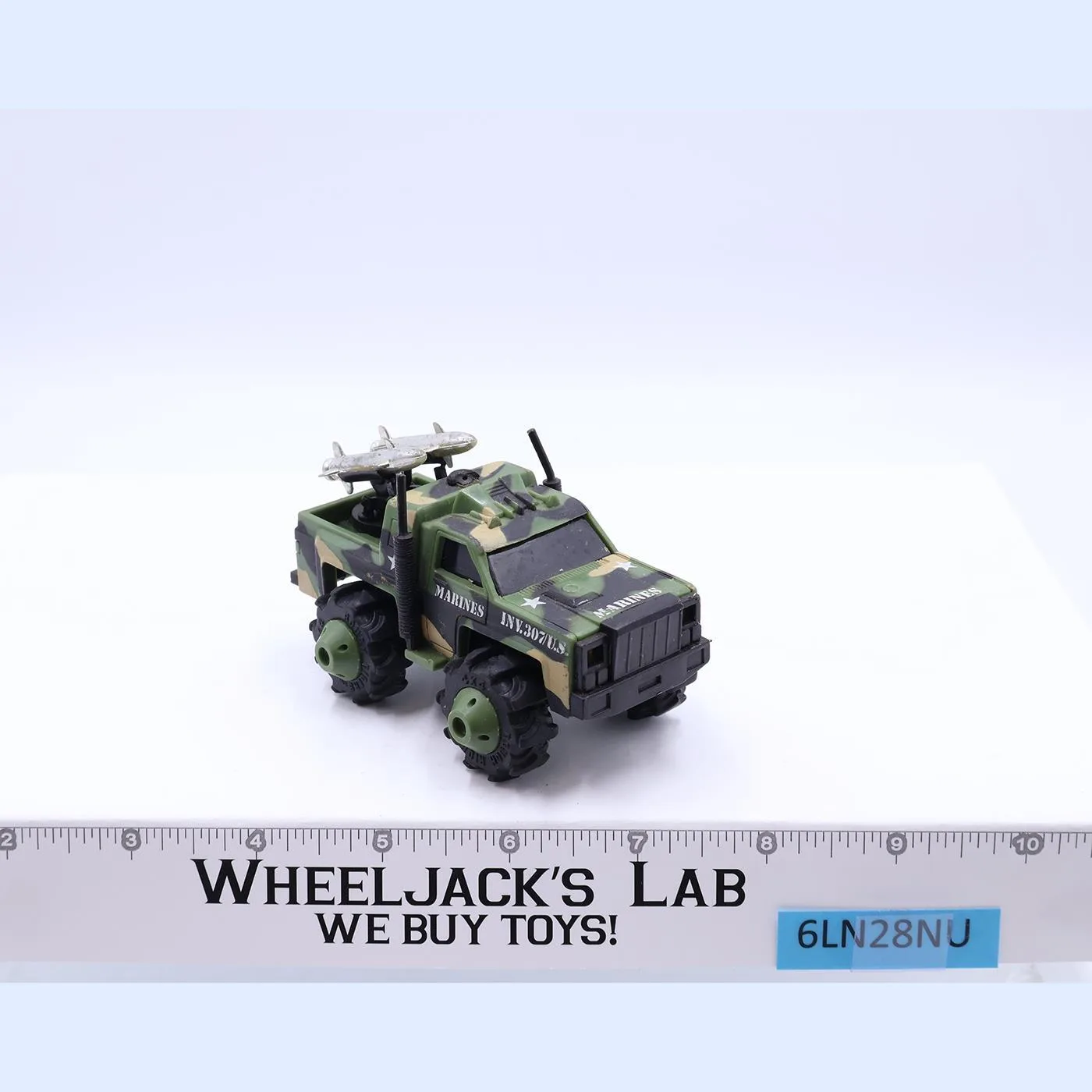 LJN Rough Riders 4x4 Omni Force Marines Pick Up W/Missile Launcher ...