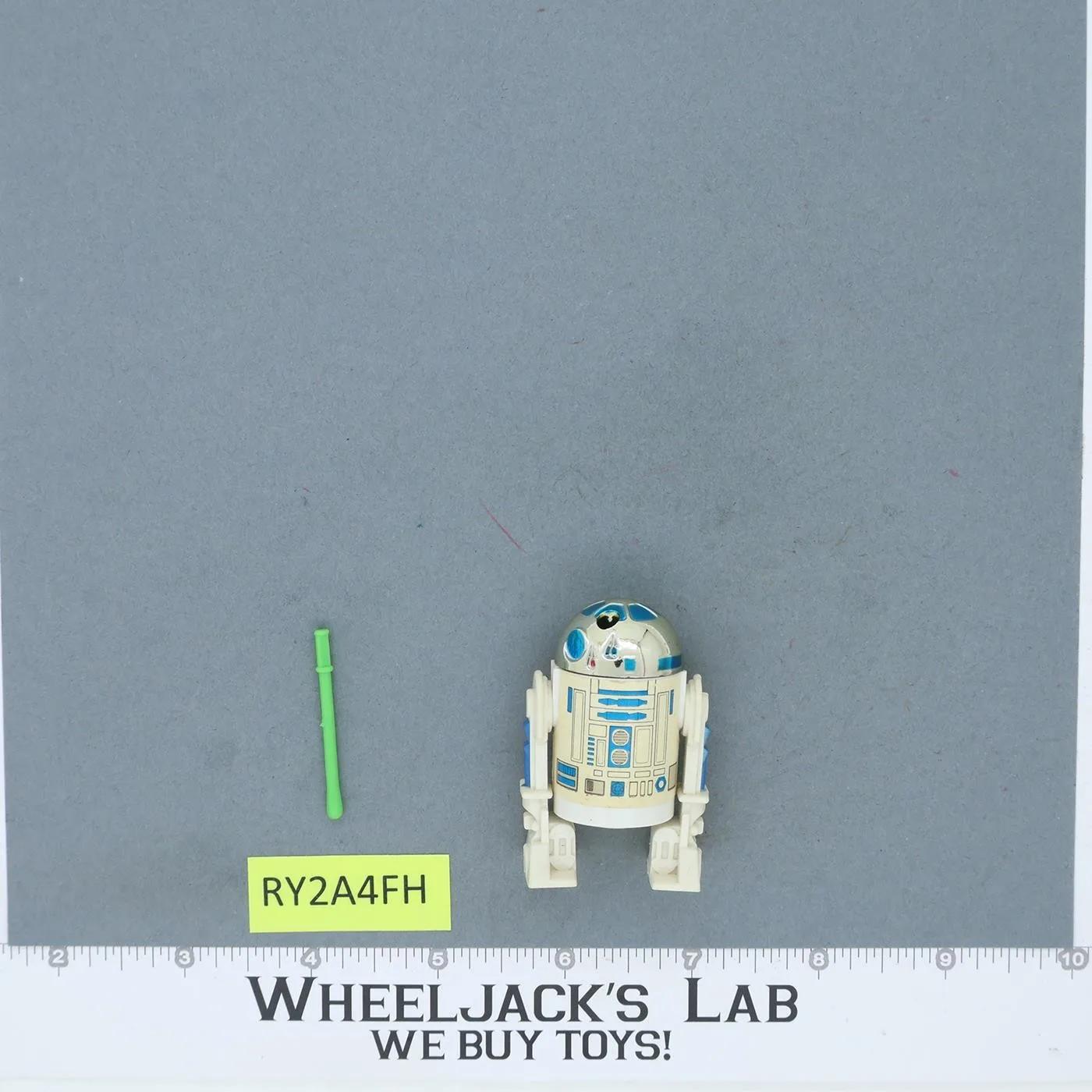 R2-D2 W/POP UP LIGHTSABER 100% Complete Star Wars 1983 Vintage Kenner ...