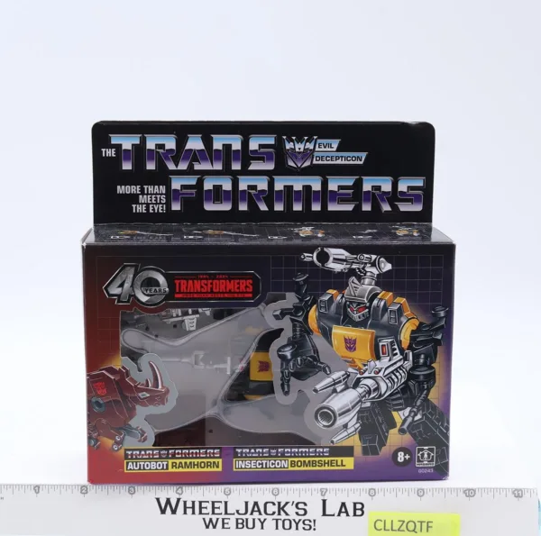 Ramhorn & Bombshell Transformers Reissue 40th Aniv. 2024 Hasbro NEW ...