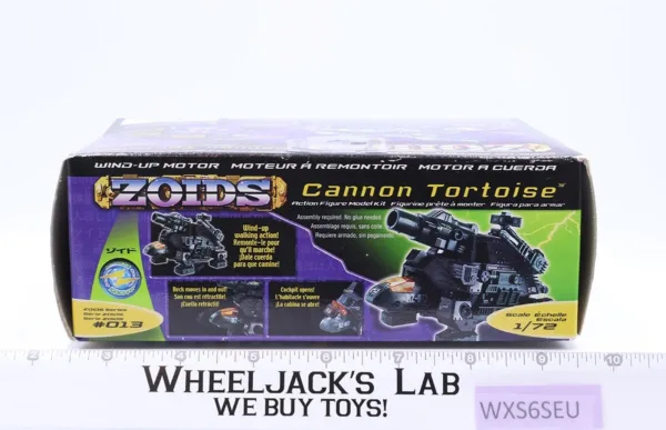 #013 Cannon Tortoise 2001 Hasbro Action Figure Model Kit NEW SEALED ...