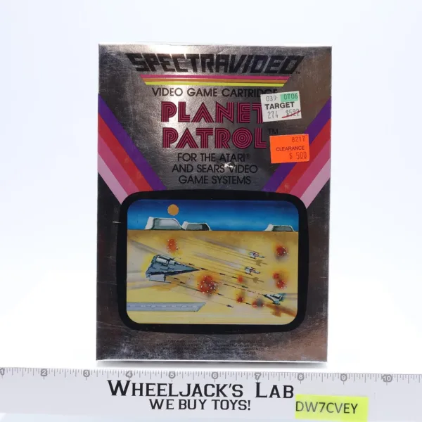 Planet Patrol W/ Box + Manual ATARI 2600 1982 Spectravideo Game ...