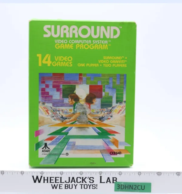 Surround W/ Box + Manual ATARI 2600 1978 Vintage Game Cartridge ...