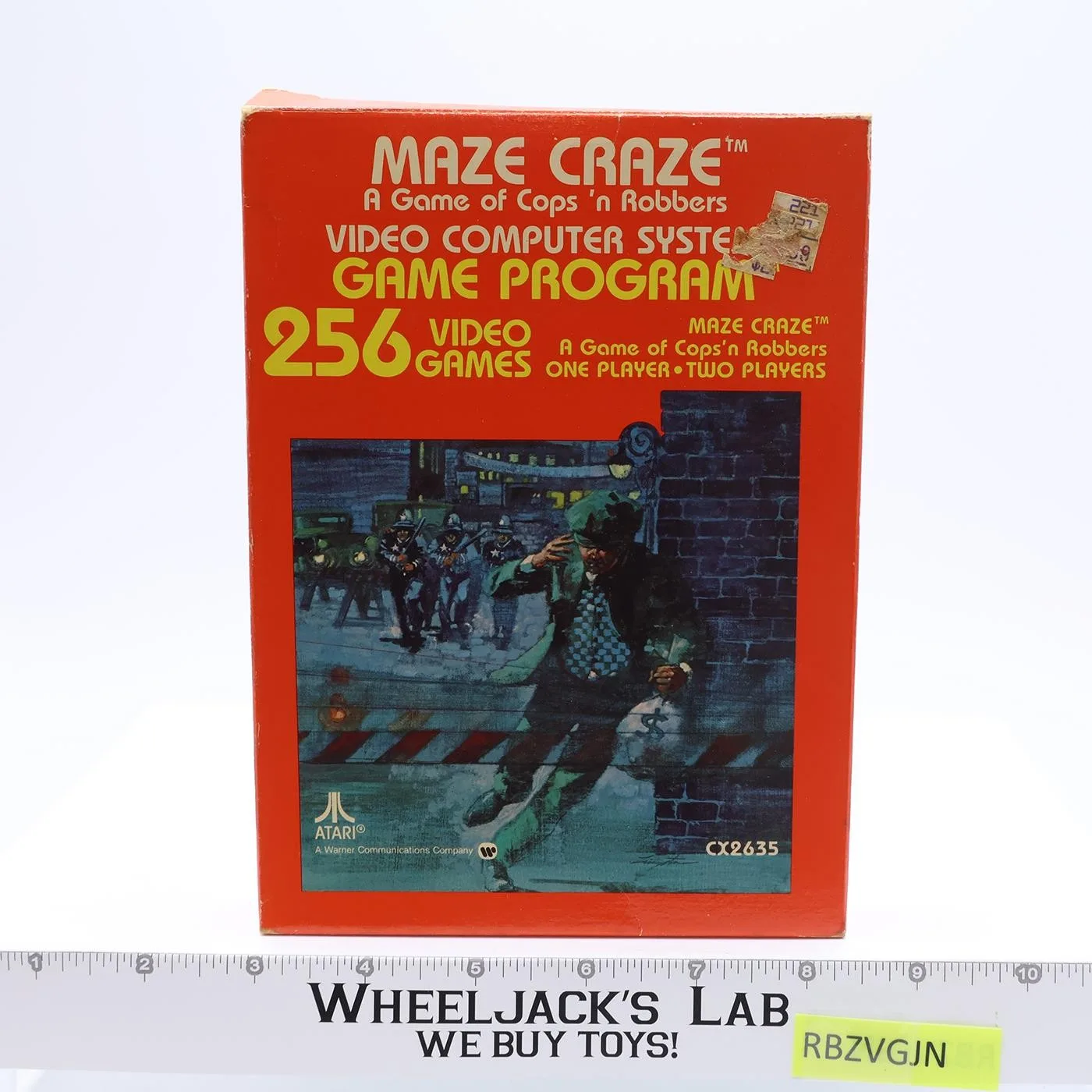 Maze Craze W/ Box + Manual ATARI 2600 1980 Vintage Game Cartridge ...