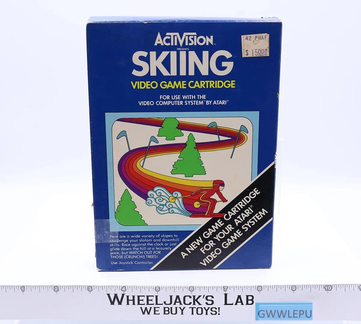 Skiing W/ Box + Manual ATARI 2600 1980 Activision Vintage Game ...