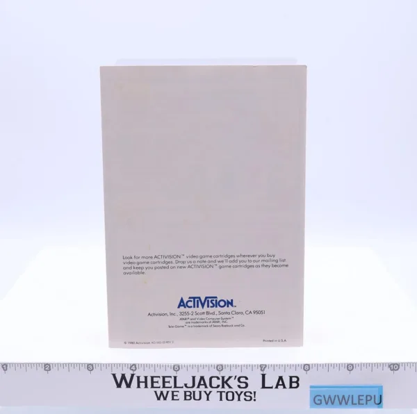 Skiing W/ Box + Manual ATARI 2600 1980 Activision Vintage Game ...