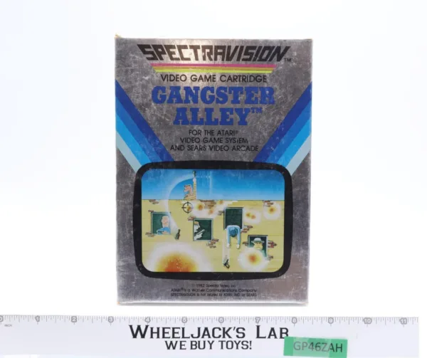 Gangster Alley W/ Box + Manual ATARI 2600 1982 Spectravision Game ...