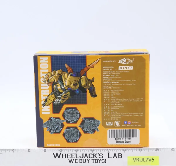 BB-20 Torado Beastbox Third Party 2020 52Toys Action Figure NEW SEALED ...