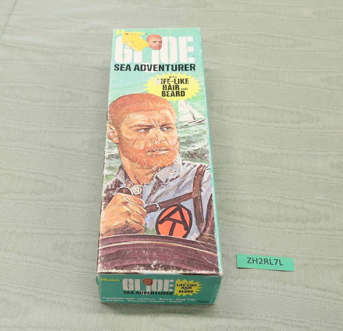 7402 Sea Adventurer Flocked Hair Beard 1970 12" GI Joe Vintage Hasbro ...