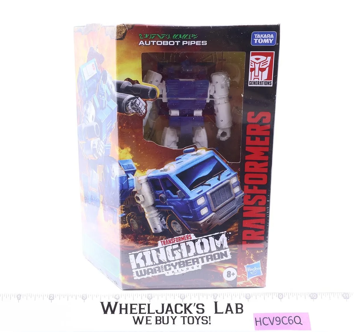 Autobot Pipes Transformers Kingdom War for Cybertron WFC 2021 Hasbro ...