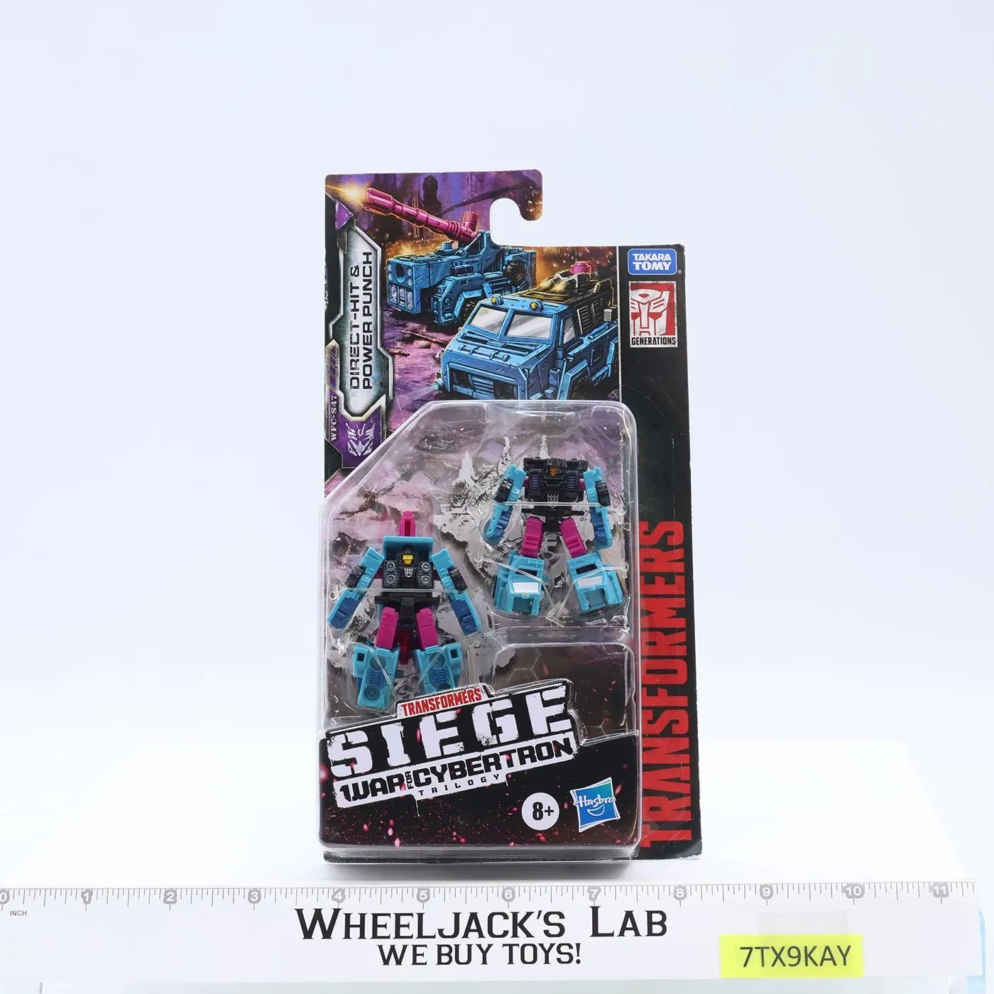 Direct-hit & Power Punch Transformers Siege War For Cybertron 2019 Hasbro NEW - Wheeljack's Lab
