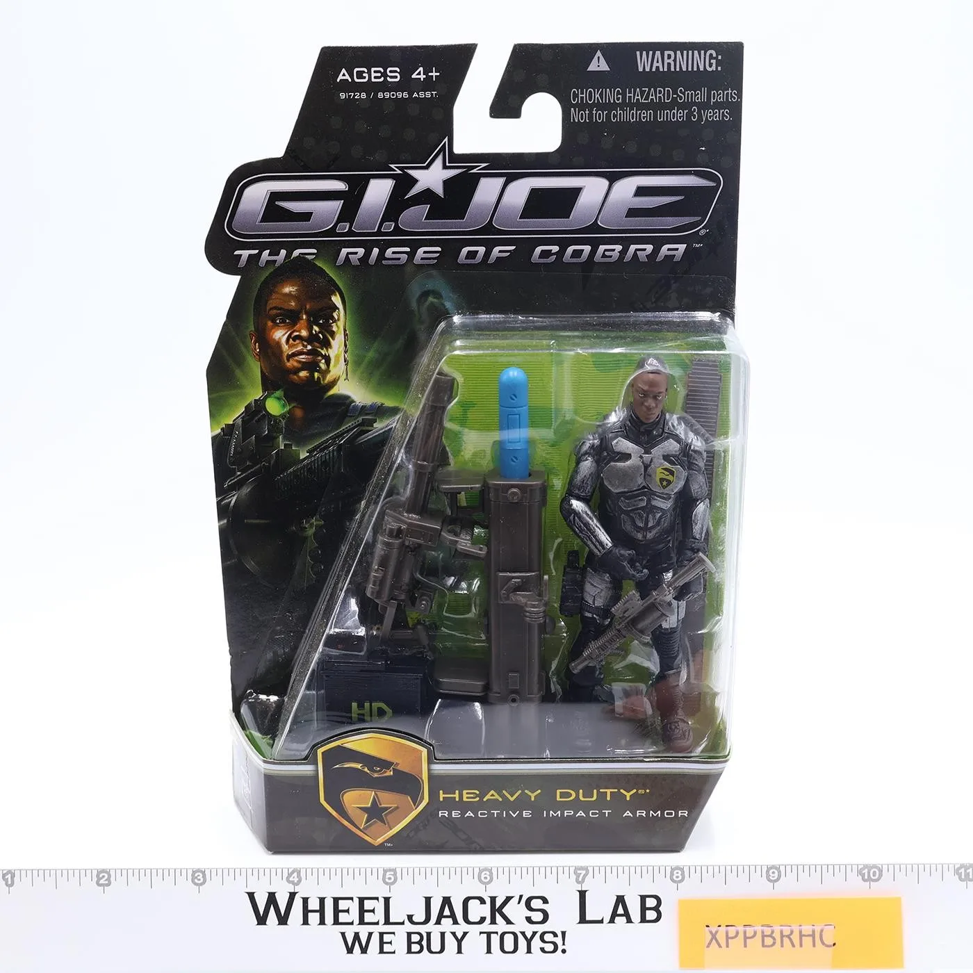 Heavy Duty GI Joe The Rise Of Cobra 2009 Hasbro Action Figure NEW ...