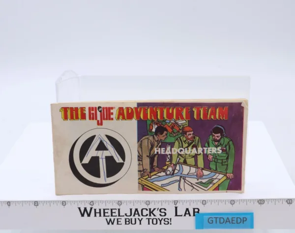 GI Joe Adventure Team Headquarters Mini Comic Book Vintage Hasbro ...