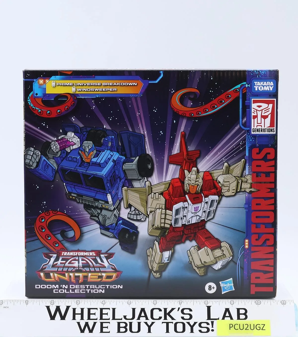 Doom 'n Destruction 2-Pack Transformers Legacy United 2024 Hasbro NEW ...