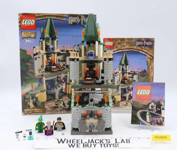 #4729 Dumbledore's Office 100% Complete W/ Box + Manual Harry Potter ...