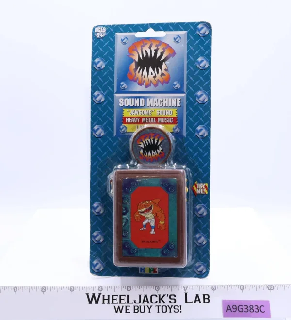 Big Slammu Jawsome Sound Machine Street Sharks 1995 Hope Ind. NEW ...