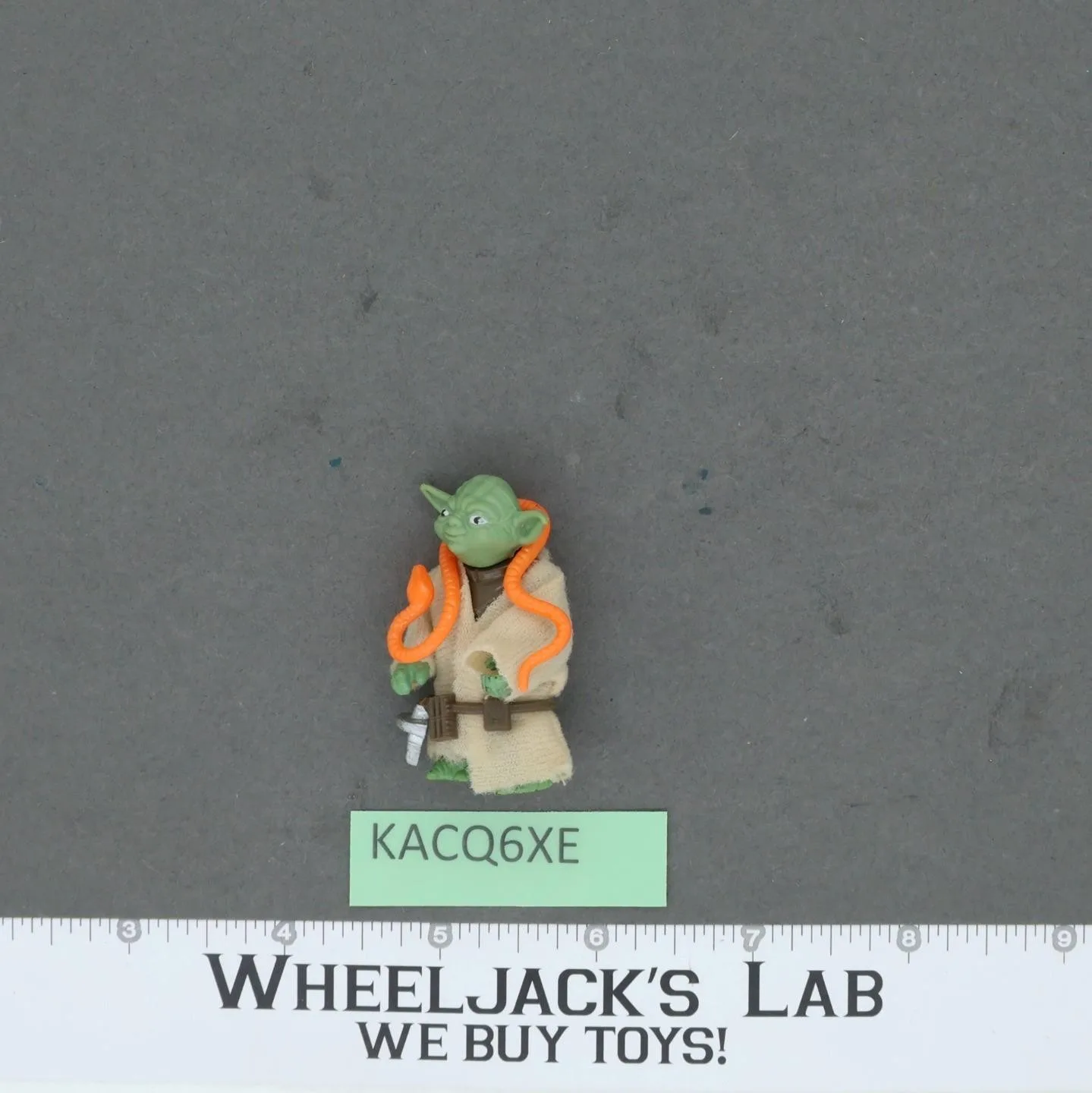 Yoda Orange Snake Star Wars ESB Empire Strikes Back 1980 Kenner Action ...